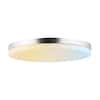 Sunlite 10 in. 1-Light White Selectable LED Dimmable Slim Round Ceiling ...