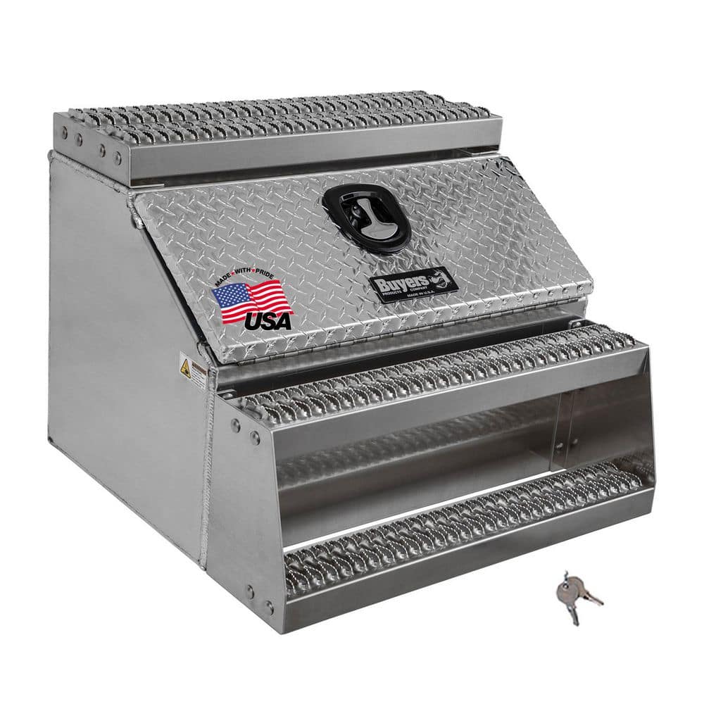 BUYERS PRODUCTS 24 in. x 28 in. x30 in. Heavy Duty Diamond Tread ...