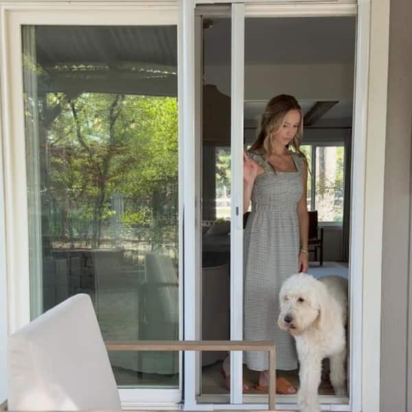 Andersen LuminAire for Sliding Patio Doors 72 in. x 80 in. Universal ...