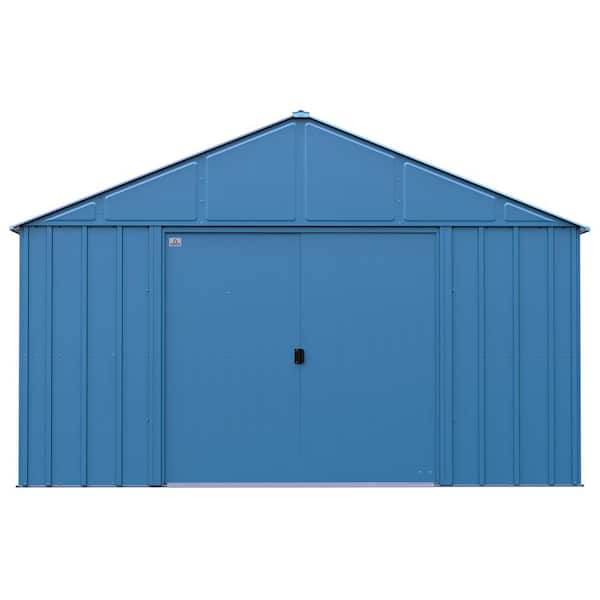Arrow Classic Storage Shed 12 ft. D x 12 ft. W x 8 ft. H Metal Shed 138 ...