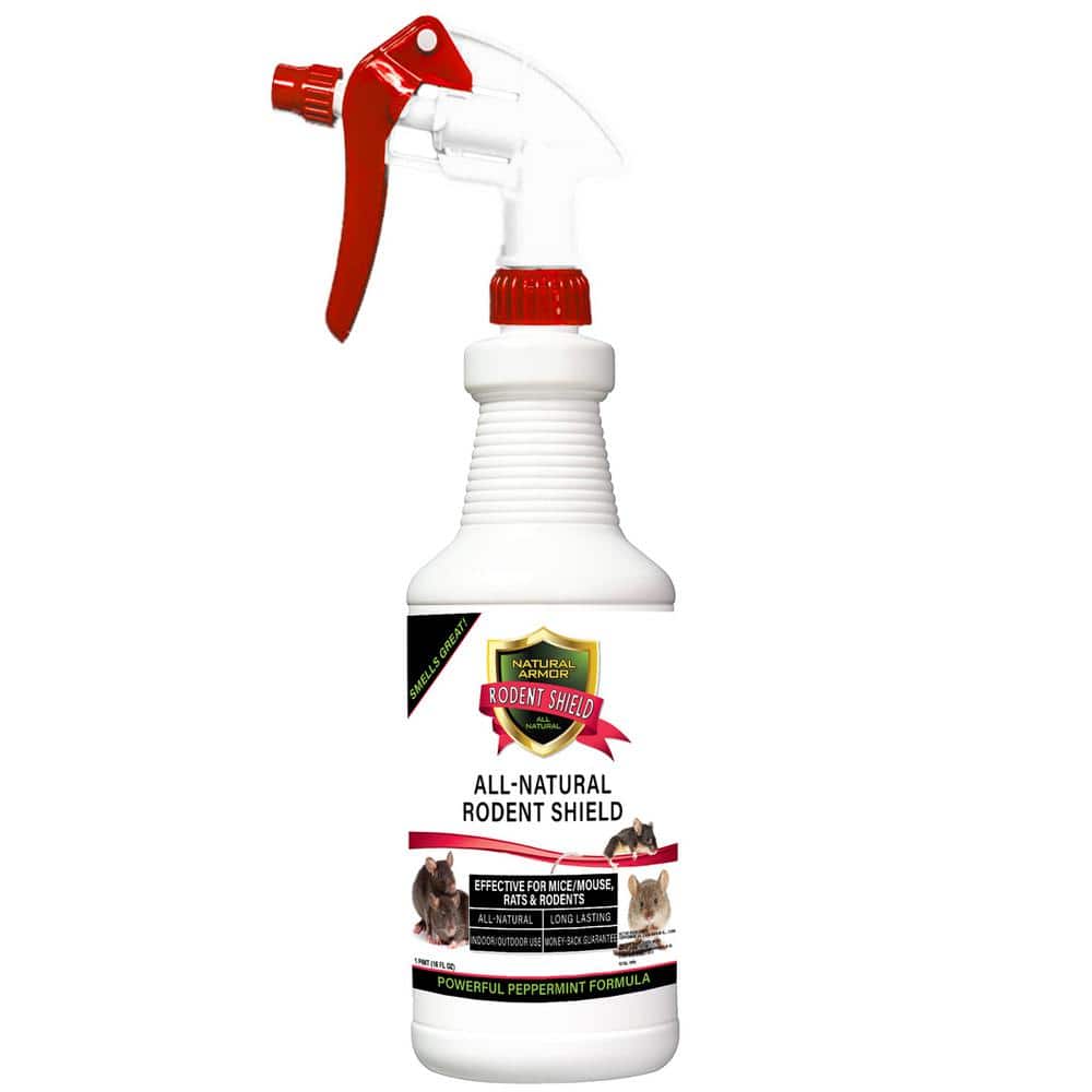 Natural Armor 32 oz. Peppermint Repellent for Mice/Mouse, Rats and ...