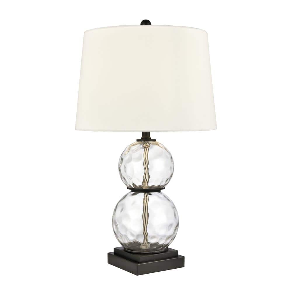 Titan Lighting Pittsboro 26 in. Clear Table Lamp HD-2302220142 - The ...