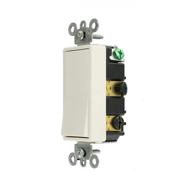 Leviton Decora 15 Amp 4-Way Switch - White 5604-2WS R58-05604-2WS - The ...