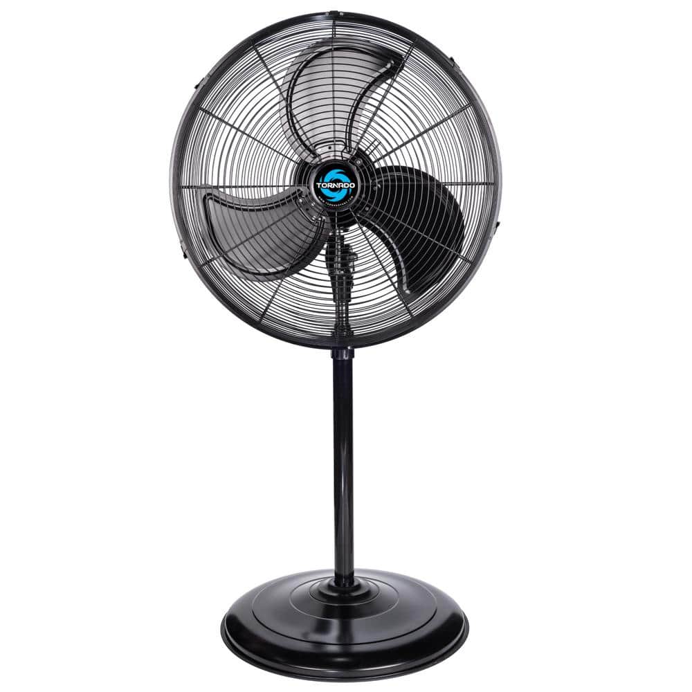 Tornado 20" Outdoor Rated Water Resistant Metal Oscillating Pedestal ...