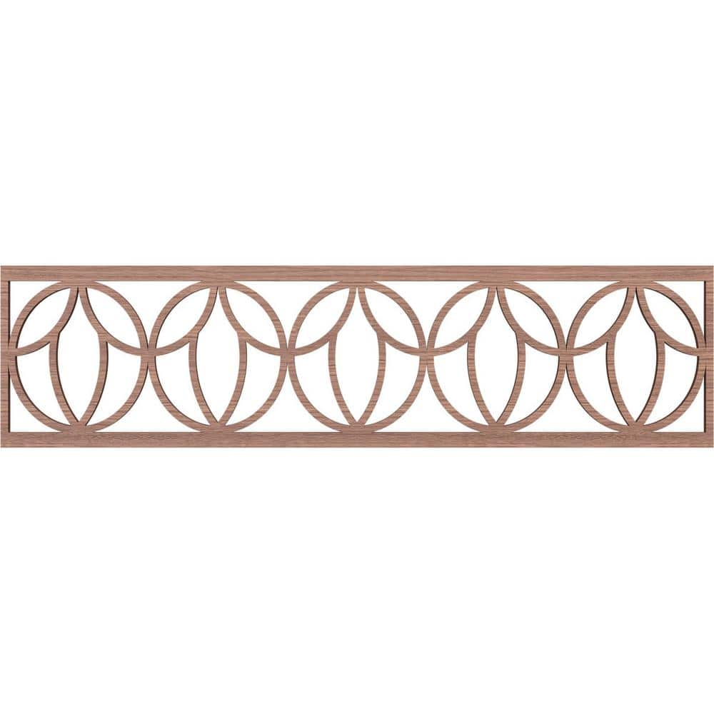 Ekena Millwork Shoshoni Fretwork 0.375 in. D x 47 in. W x 12 in. L ...