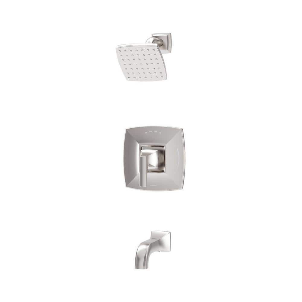 Symmons Oak HydroMersion Single Handle Tub and Shower Faucet Trim Kit ...
