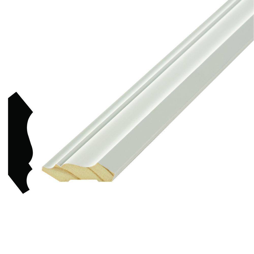 Alexandria Moulding WM 54 9/16 in. D x 2-1/4 in. W Primed Finger ...