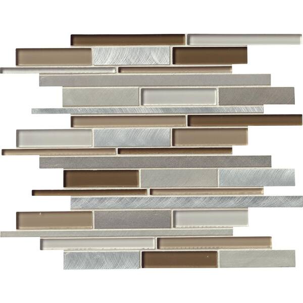 MSI Madison Avenue Interlocking 12 in. x 12 in. Textured Multi-Surface ...
