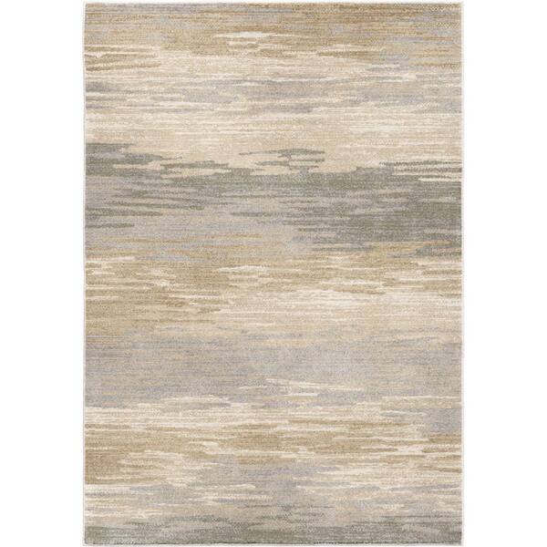 Orian Rugs Riverstone Distant Meadow Bay 9 ft. x 13 ft. Beige Area Rug ...