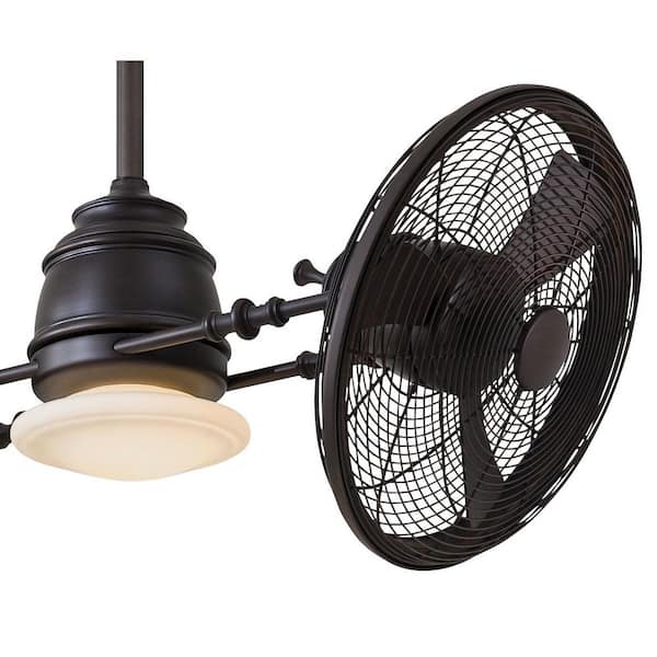 Gyro Double Ceiling Fan Outdoor/Indoor Twin Oscillating Gyro Ceiling