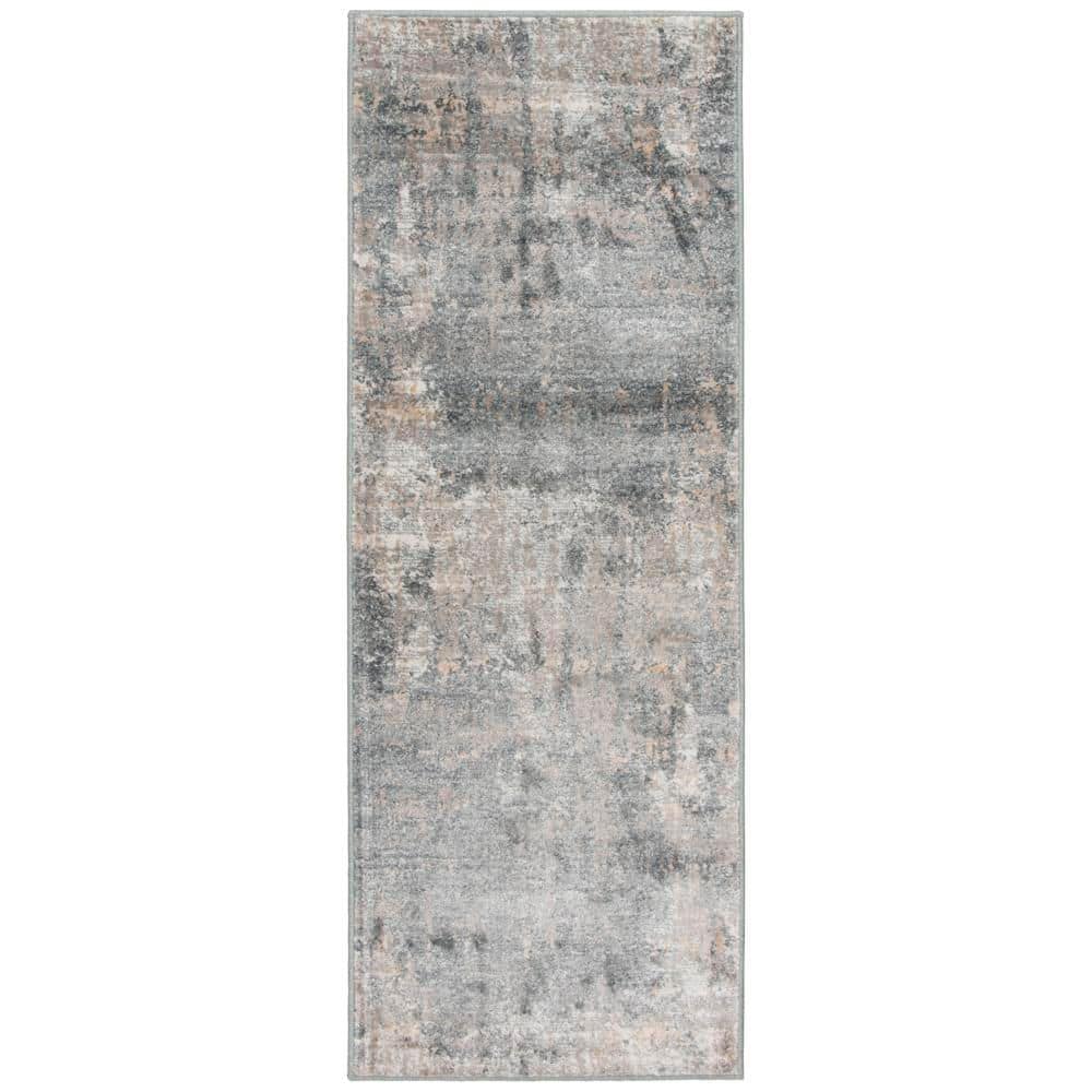 Kurdamir Sheyla Salt/Harbor 26 in. W x 12 in. L Your Choice Length ...