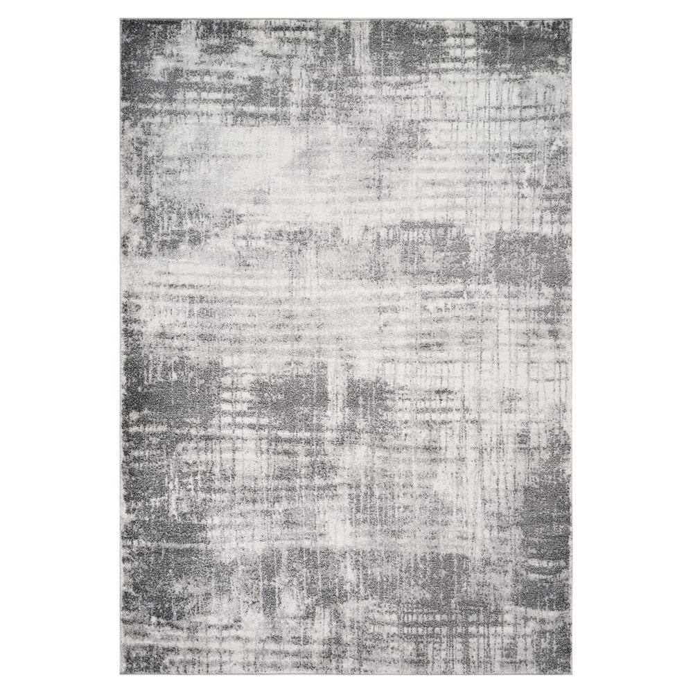 Amer Rugs Clifton 8 x 10 Cream Abstract Pattern Area Rug for High ...