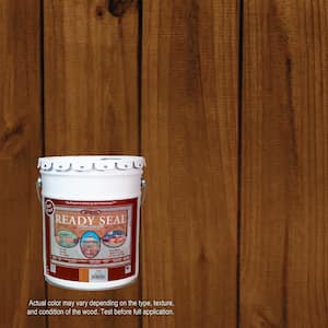 Ready Seal 5 gal. Natural Cedar Exterior Wood Stain and Sealer 370045 ...