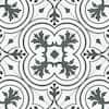 Merola Tile Twenties Vintage 7-3/4 in. x 7-3/4 in. Ceramic Floor and ...