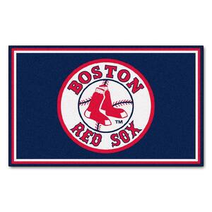 FANMATS Boston Red Sox 5 ft. x 8 ft. Area Rug 6964 - The Home Depot