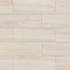 Daltile Rivendell Editorial White 6 in. x 18 in. Glazed Ceramic Wall ...