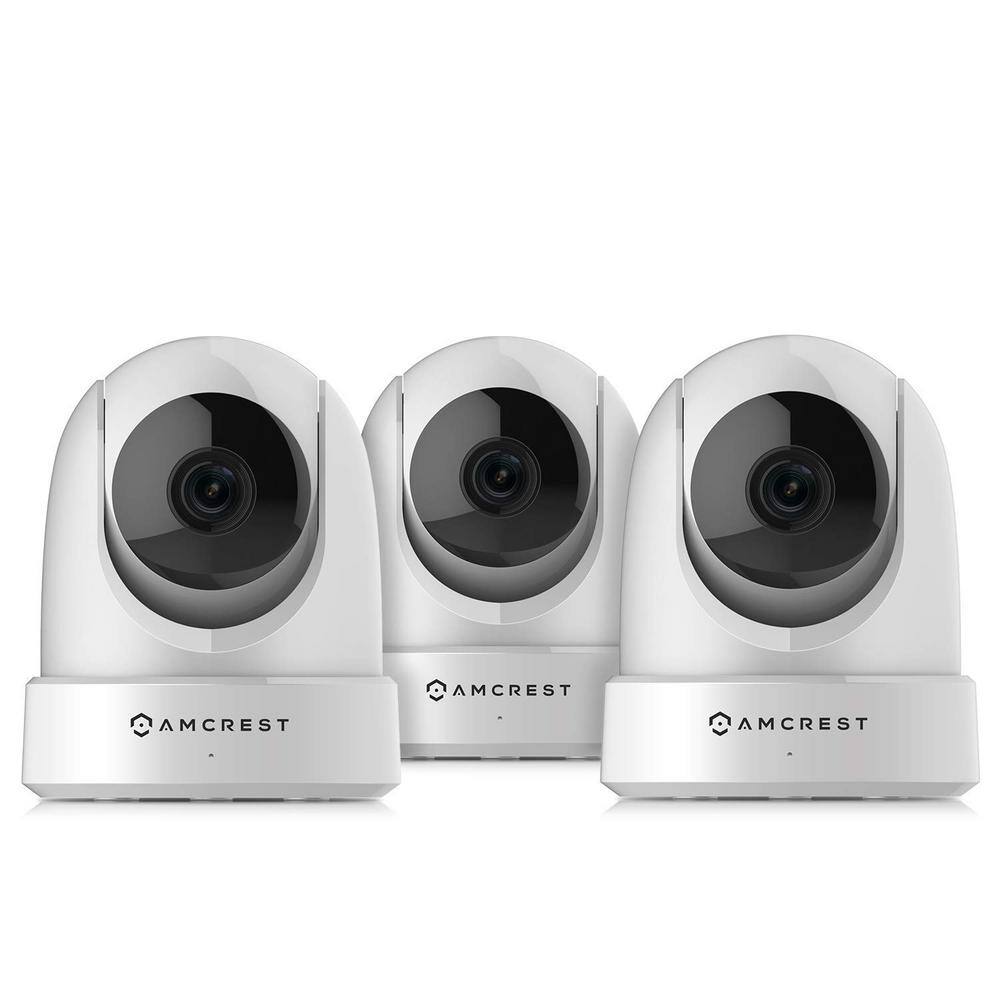 Amcrest 4MP UltraHD Indoor Wi-Fi Camera Security IP Camera with Pan ...