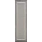 Couristan Recife Stria Texture Natural-Green 2 ft. x 8 ft. Indoor ...