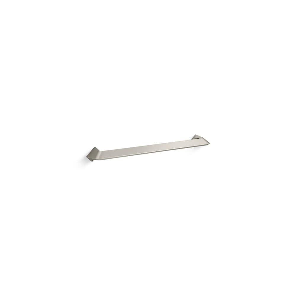 KOHLER Uniform 18 in. Towel Bar in Vibrant Brushed Nickel K-R26121-BN ...