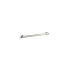 KOHLER Uniform 18 in. Towel Bar in Vibrant Brushed Nickel K-R26121-BN ...