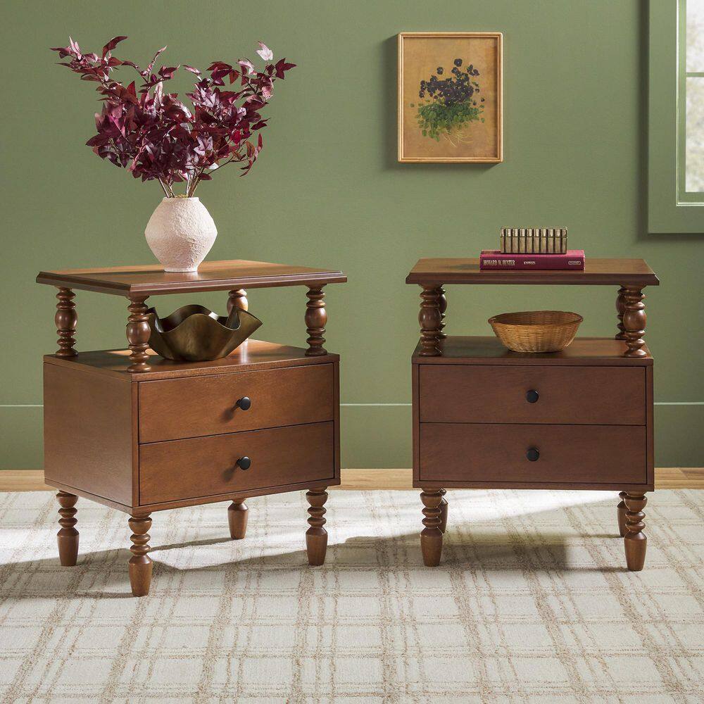 Walker Edison Furniture Company Modern Farmhouse Easy Assembly Dark ...