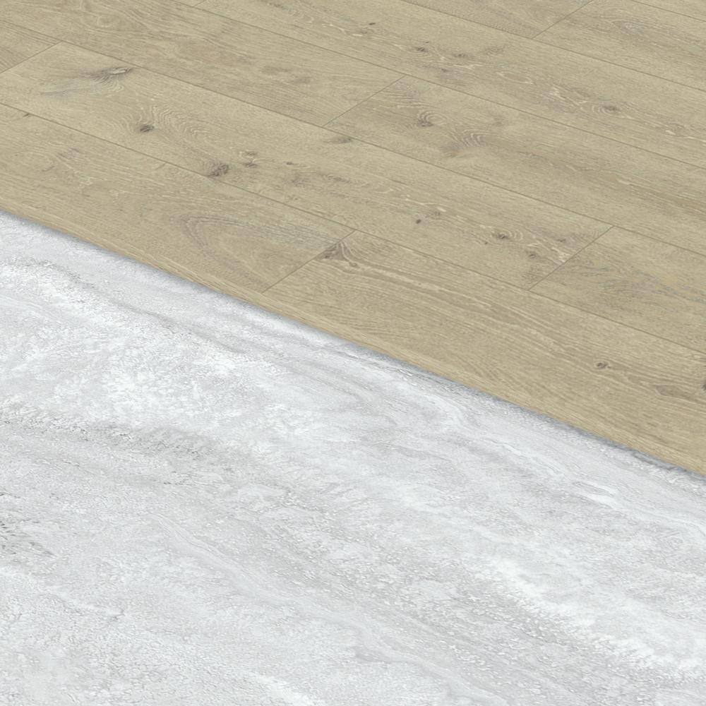 ASPEN FLOORING Morning Mist 0.23 in. Thick x 1.77 in. Width x 94 in ...