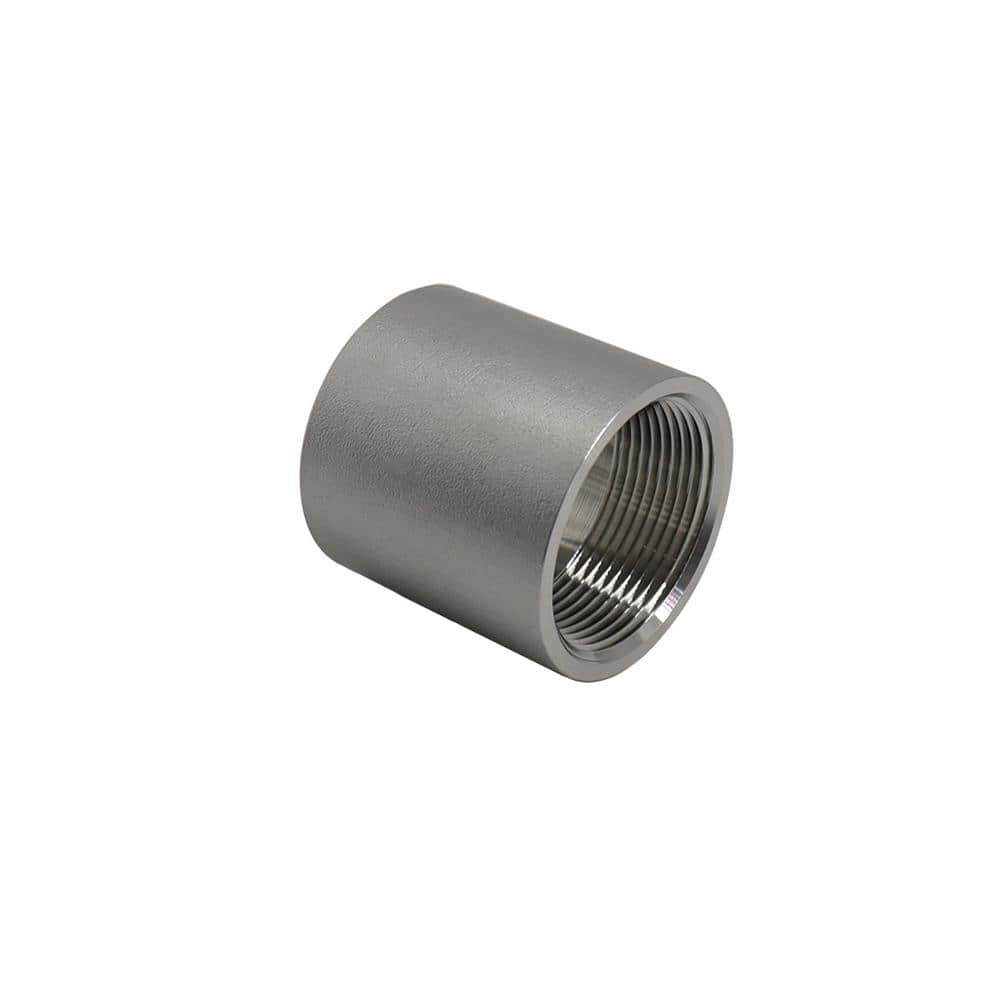 Guardian 1 in. 304 Stainless Steel 150# Threaded Full Coupling ...