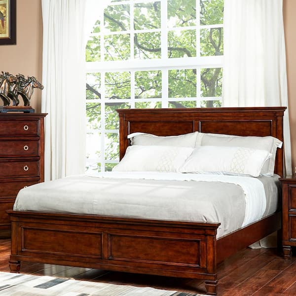 NEW CLASSIC HOME FURNISHINGS Tamarack Brown Cherry Full Headboard ...