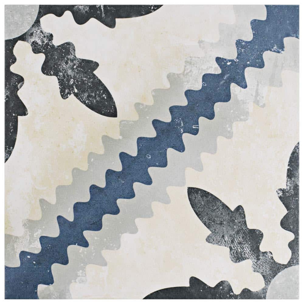 Merola Tile Evoque Monastery 9-3/4 in. x 9-3/4 in. Porcelain Floor and ...