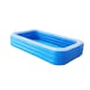Afoxsos 120 in. x 72 in. Rectangular 22 in. D Inflatable Swimming Pool ...