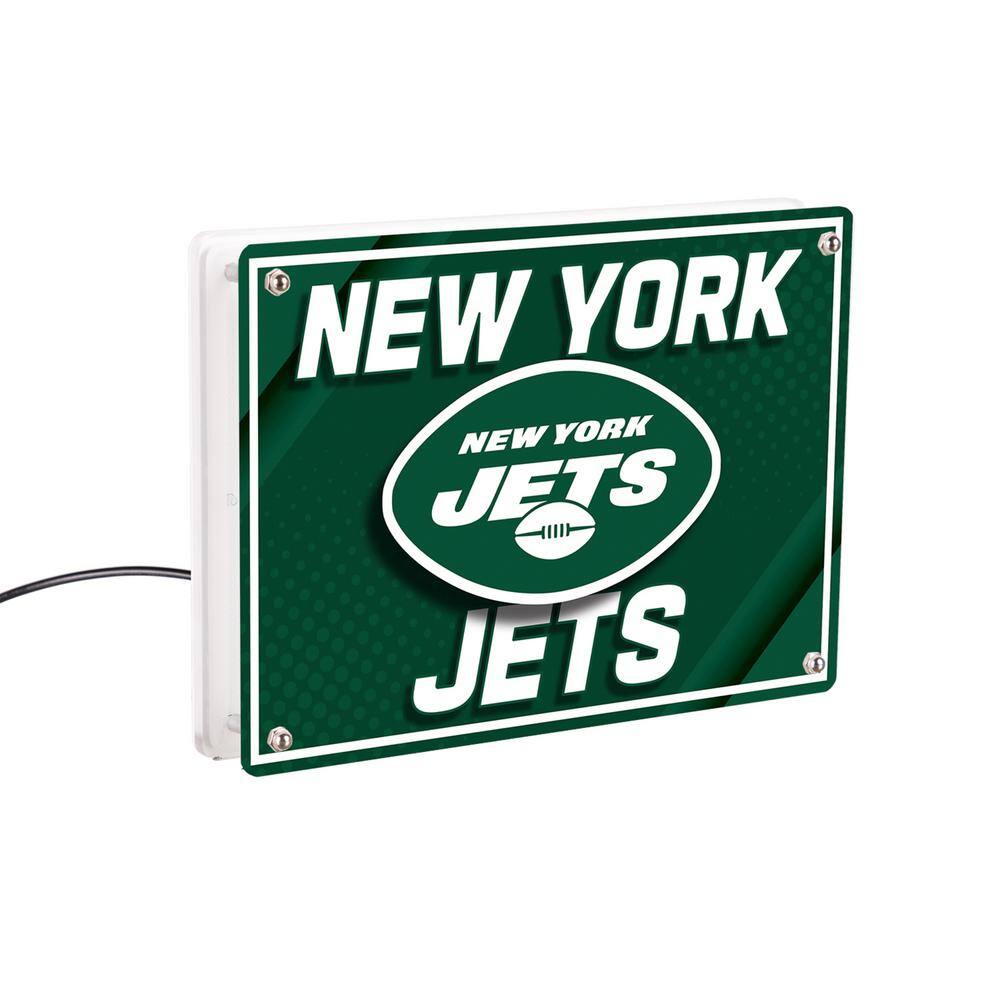 Evergreen New York Jets Green NFL Football Rectangle Desk Lite LED ...
