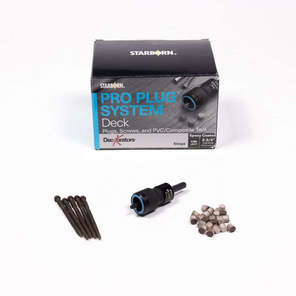 Deckorators Voyage #10 x 2-3/4 in. Star Trim Head Pro Plug System ...