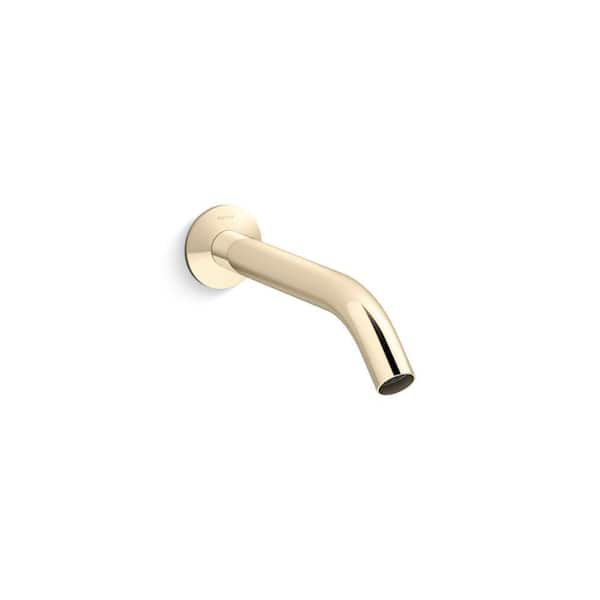 KOHLER Components Wall-Mount Bath Spout in Vibrant French Gold 77999-AF ...