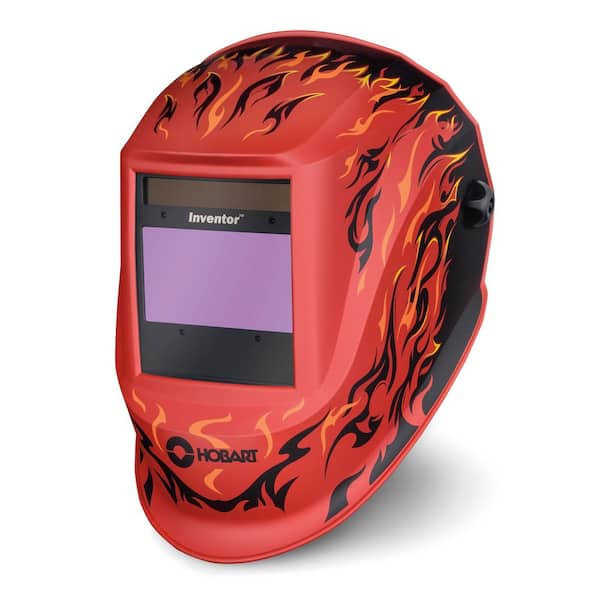HOBART Inventor Auto Darkening Welding Helmet 9-13 Lens, 3.94 x 2.36 ...