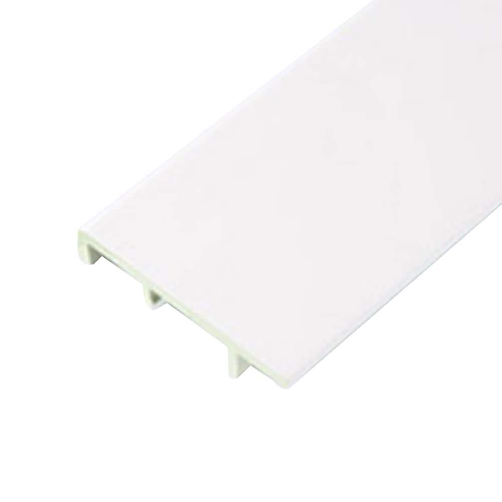 Wellco 0.2 in. D x 3.15 in. W x 39 in. L Hard PVC Wall Baseboard ...