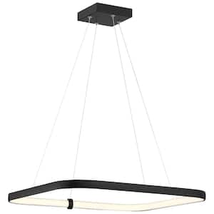 Progress Lighting Inverse 35-Watt Integrated LED Matte Black Modern ...