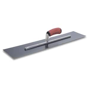 MARSHALLTOWN 20 in. x 4 in. Finishing Trowel - Curved Durasoft Handle ...