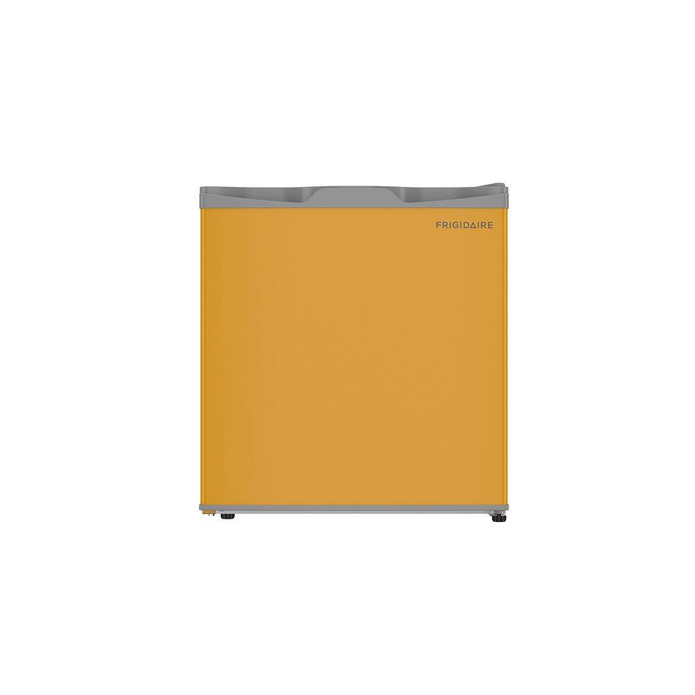 Frigidaire 1.6 cu. ft. Mini Fridge in Orange with Freezer EFR115-B ...