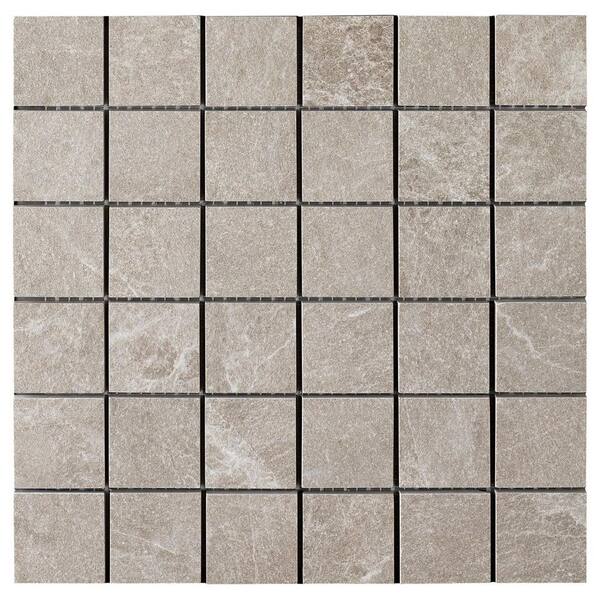 Ivy Hill Tile LithoTech Greige Beige 11.81 in. x 11.81 in. Matte ...