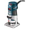 Bosch 5.6 Amp 1.0 HP 120-Volt Variable-Speed Fixed Base Corded Palm ...