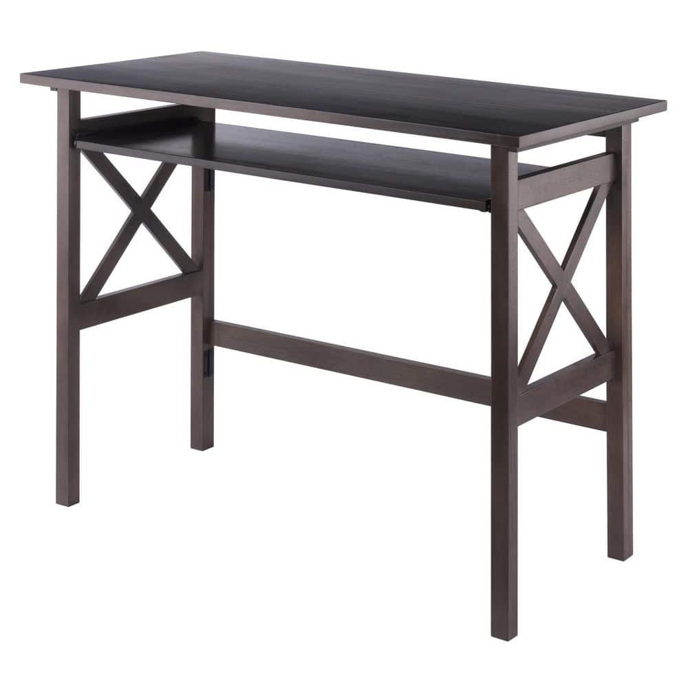 WINSOME WOOD Xander 40 in. Foldable Computer Desk 16140 The Home Depot