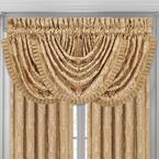 Lambert Gold Polyester Window Waterfall Valance 2141030WTRSW