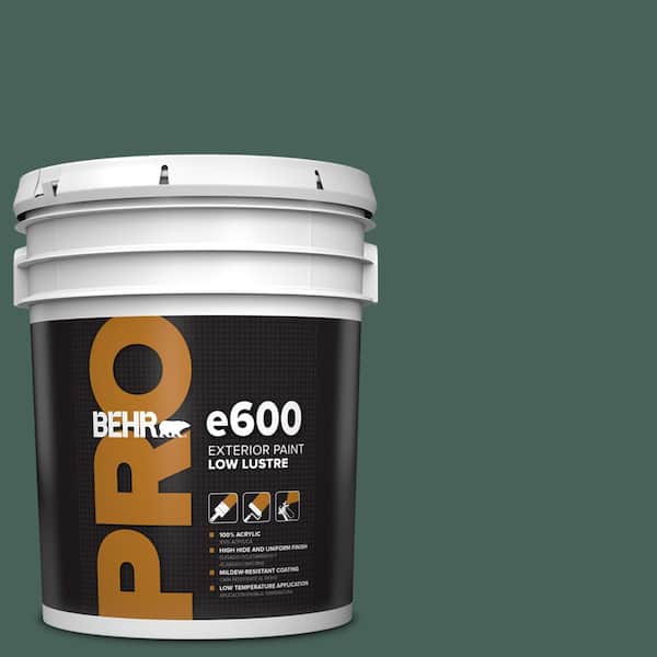 BEHR PRO 5 gal. #T18-20 Equilibrium Low Luster Exterior Paint PR62305 ...