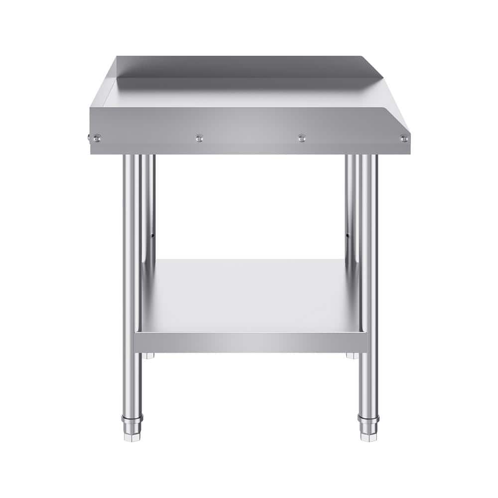 SVOPES 24 x 24 x 26 in. Stainless Steel Work Table, Commercial Kitchen ...