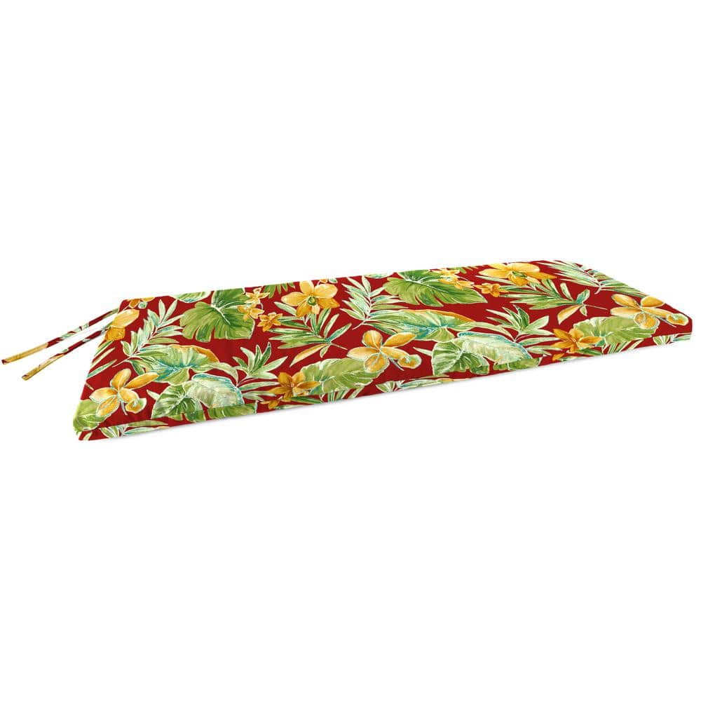 Jordan Manufacturing 48 in. L x 18 in. W x 3.5 in. T Beachcrest Poppy ...