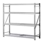 Gladiator 4-Tier Heavy Duty Welded Steel Garage Storage Shelving Unit ...