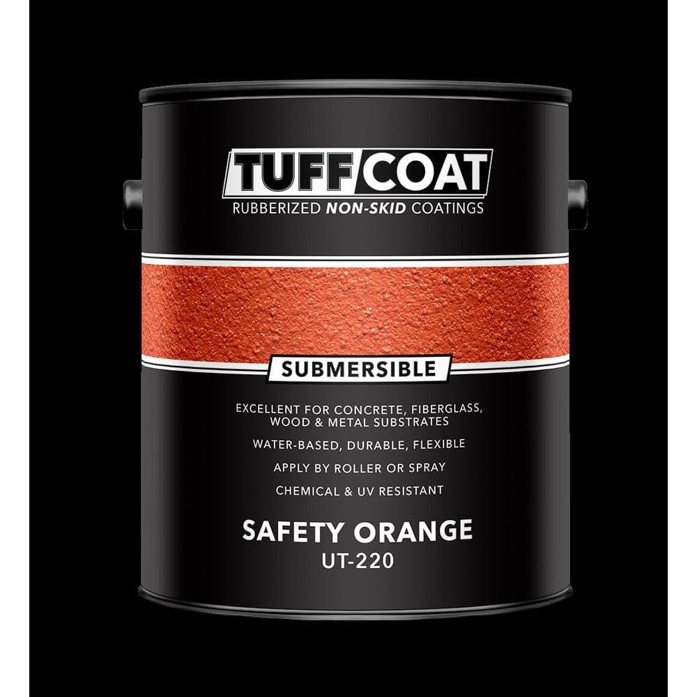 TUFF COAT UT-220 1-Gl Safety Orange Interior/Exterior, Concrete/Wood ...
