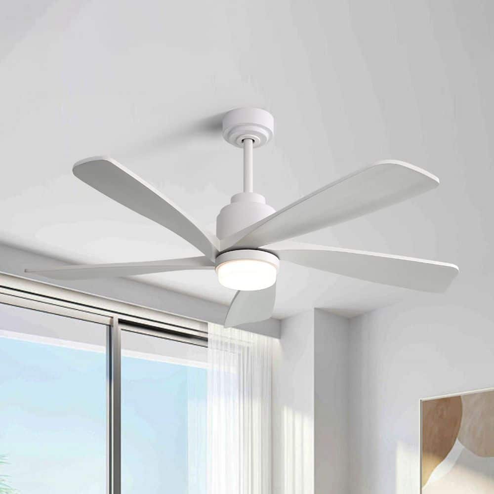 Reviews for MODERN HABITAT 52 in. Integrated LED Indoor Downrod Mount ...