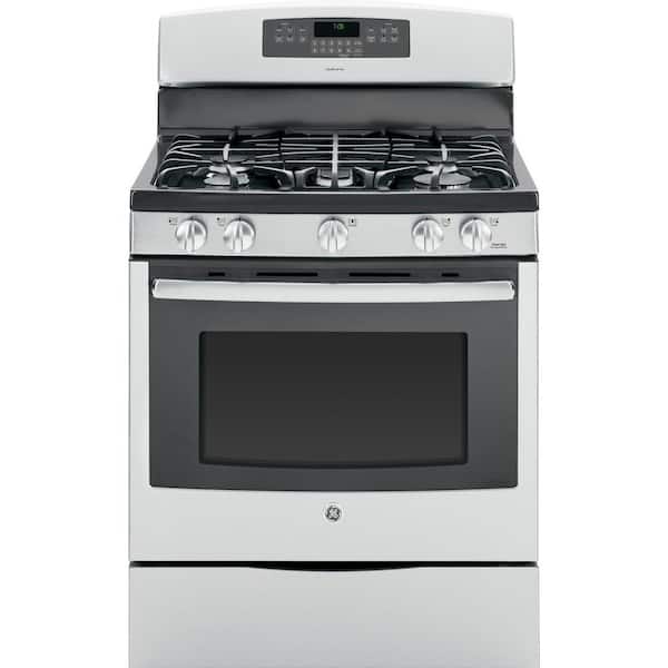 Reviews for GE 5.6 cu. ft. Gas Range with Self-Cleaning Convection Oven ...