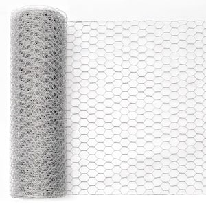 WRIGHTMASTER 12 in. x 100 ft. Reinforced Anti-Rust Galvanized Wire Mesh ...